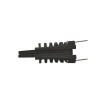 China Black Plastic Wedge Wire Clamp The Perfect Solution for FTTX Suspension Cable Testing for sale