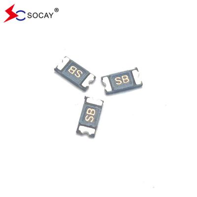 中国 24V PPTC リセット可能なファイズ SCF035-24-1206RB SMD1206 パッケージ Imax 100A 販売のため