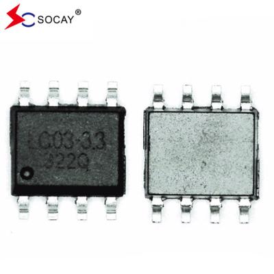 China MSOP-8 paquete ESD matriz SE02P8M14HA ESD protección contra sobretensiones baja tensión de sujeción en venta