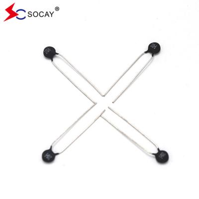 Cina SOCAY Temperatura Senso Potenza NTC Termistor MF72-SCN16D-5 16Ω 5mm Ampio campo di resistenza in vendita