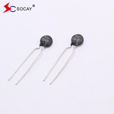 Cina SOCAY Temperature Senso  Power NTC Thermistor MF72-SCN8D-7 8Ω 7mm Wide Resistance Range in vendita