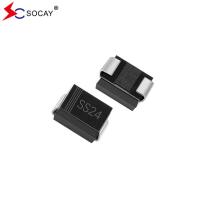 China SMD Schottky Barrier Rectifier SS24B 40V 2A DO-214AA SMB Package for sale
