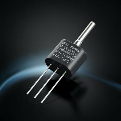 Cina Termistor NTC della serie MF52 con conformità RoHS e temperatura di funzionamento da -40 a 125°C in vendita