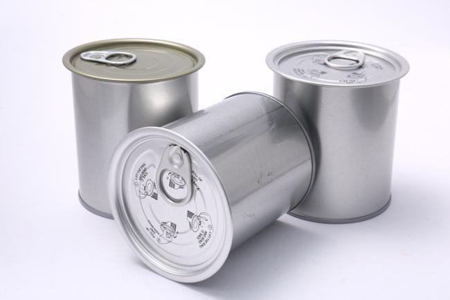 Different sizes of Sauce Tin Cans