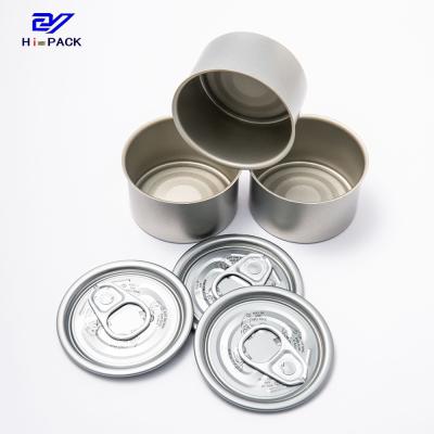 China Weed Packaging Tin Can  CBD box With Inner Coating And Easy Open Lid, Outside Printing  As Customer Request(Y) for sale