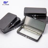 China Weed Packing Rectangle Metal Box Prevent Children From Opening Design for sale
