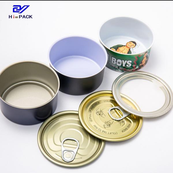 Quality Stackable Dog Food Can 150ml D73x38mm First Grade Tinplate Food Packaging for sale