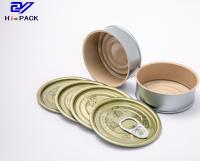 Quality Round Container For Cigarette Packing, Factory Made 50g 80g 100g Volume With Easy Open Lid for sale