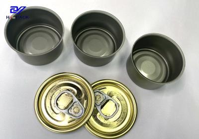 China 50g D53x38mm Contenedor de hojalata para embalaje de hierbas con tapas y etiquetas personalizadas en venta