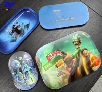 Quality Many Kinds Of Patterns Of Weed Packaging Tray With Magnet Lid for sale
