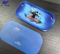 Quality Beautiful Patterns Of Weed Packaging Tray With Magnet Lid for sale