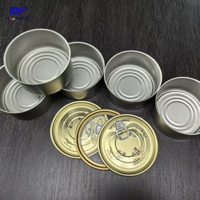 China D99x50mm 310ml Ronde metaal blik met rundvlees Te koop