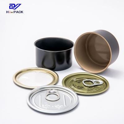 China Wholesale Direct Sales Metal Tins Good Quality Round Empty Cans Weed Packaging Tin Can (D) for sale