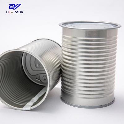 China Food Grade Sauce Tin Can for Pet Food Packaging with BPA Free and Easy Open Lid for sale