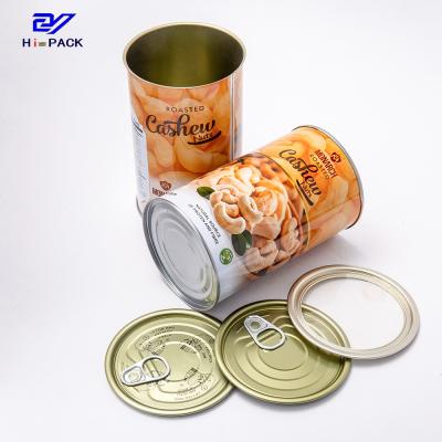China Food Grade Sauce Tin Can for Pet Food Packaging with BPA Free and Easy Open Lid Tin Can Supplier for sale