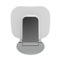China Wall Mounted Foldable Shower Seat for Disabled Elderly 400x340mm Soft Close for sale