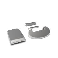 China Wall Mounted Foldable Shower Seat for Disabled Elderly 400x340mm Soft Close for sale