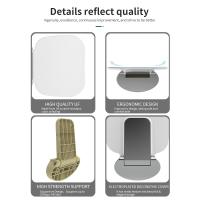 China Folding Shower Seat for Elderly with Soft Close Function 400x340mm Wall Mounted for sale