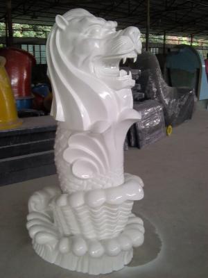 China Aqua Play Spray Park Equipment , Merlion Spraying for outdoor Play for sale