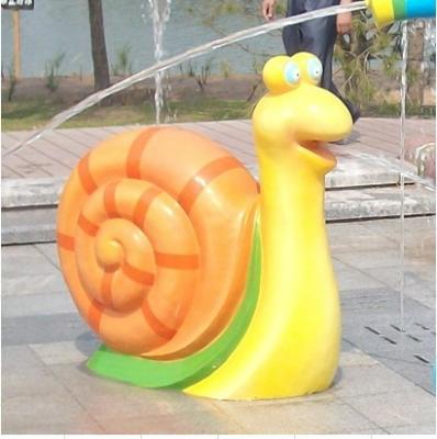 China Aqua Park Equipment Snail Splash for Water Games and Sports Pool for sale