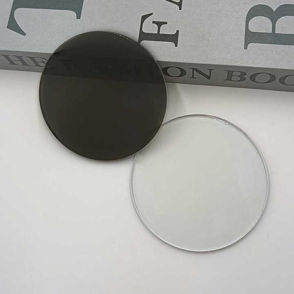 Quality Photochromic Lenses Stock 1.67 SHMC Spin Coating Optical Lenses Blue block for sale