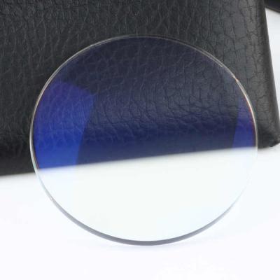 Quality Manufacture Clear Base Anti Blue Light Photochromatic Optical Lens for sale