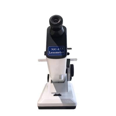 China Chinese Professional Optical Manual Lens Measuring Instrument & Optical Optometer (Model: NJC-6) with Reading Function for sale