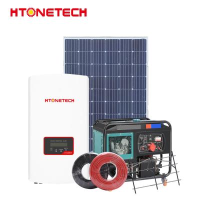 Cina Sistemi di energia solare ibridi pieghevoli Sistema di energia solare completo 380W in vendita