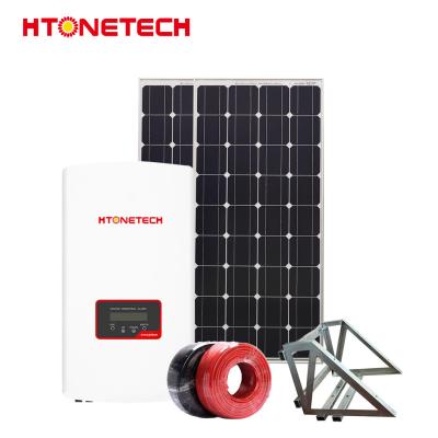 China IP65 Junction Box On Grid Zonne-energiesystemen 9000W 10000W Te koop