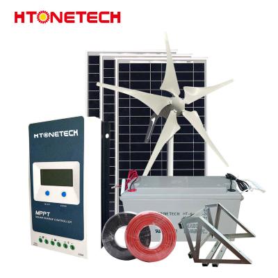 Cina Sistema di monitoraggio fotovoltaico HTONETECH 12000Mah con generatore eolico da 500 Watt in vendita