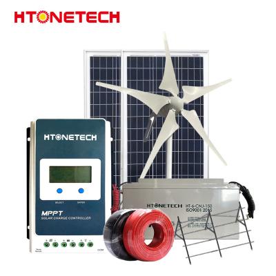 Cina Sistema di monitoraggio fotovoltaico HTONETECH 12000Mah con generatore eolico da 500 Watt in vendita