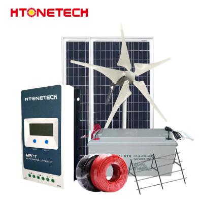 Cina Sistema di monitoraggio fotovoltaico HTONETECH 12000Mah con generatore eolico da 500 Watt in vendita