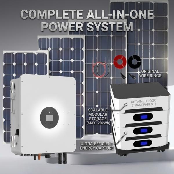 Quality 5KW Solar Power System 5KW Solar Panel Capacity 220V 230V 240V for sale