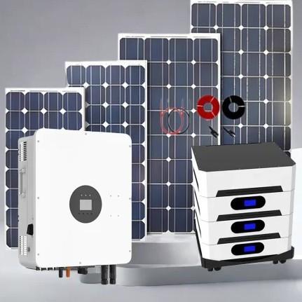 Quality 8kw-16kwh-PV Solar power system with 8kw Panel+PCS+BOS+16kwh BESS ONLY2999$ for sale