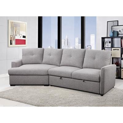 Cina 2P con tavolo da tè, set di divani d'angolo di forma unica, mobili di lusso per il soggiorno, set di divani d'angolo di Chesterfield. in vendita