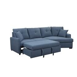 Cina 2P con tavolo da tè, set di divani d'angolo di forma unica, mobili di lusso per il soggiorno, set di divani d'angolo di Chesterfield. in vendita