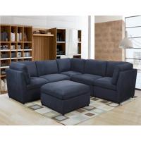 China Practical Antiwear Modern Modular Sofa , Foldable Sectional Couch With Chaise for sale