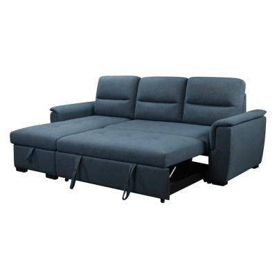 Cina Fabbrica di mobili Ultimo design del soggiorno divano di archiviazione con USB funzionale divano letto 2 posti a sedere con set di divano sdraio in vendita