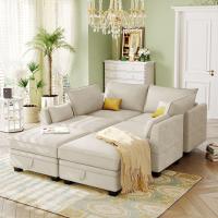 China Multifunctional Contemporary Modular Sofa Bed Extendable Breathable for sale