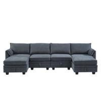 China Multifunctional Contemporary Modular Sofa Bed Extendable Breathable for sale