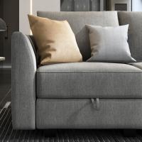 China U Shaped Modular Sectional Sofa Multiscene Anti Scratch Modern Style for sale