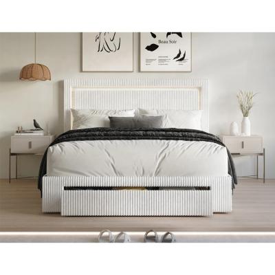 China Factory cheap price Minimalist and luxurious king size comforter set luxury bed bedding for Apartment Hotel living room for sale