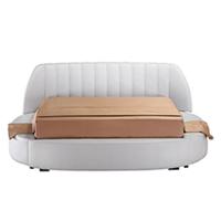 China Bedroom Round Ottoman Storage Bed Multifunctional Comfortable for sale