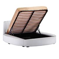 China Bedroom Round Ottoman Storage Bed Multifunctional Comfortable for sale