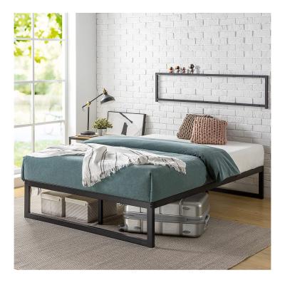 China Metal Soft Modern Queen Size Bed Abrasion Resistant For Hotel for sale