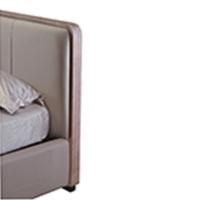 China Multiscene Leather Ottoman Bed , Practical Queen Platform Bed With Storage for sale