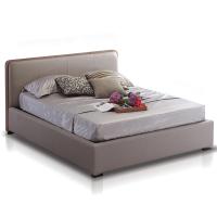 China Multiscene Leather Ottoman Bed , Practical Queen Platform Bed With Storage for sale