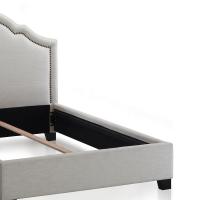 China Practical Hotel Queen Platform Bed , Multipurpose Queen Size Wooden Bed for sale