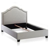 China Practical Hotel Queen Platform Bed , Multipurpose Queen Size Wooden Bed for sale