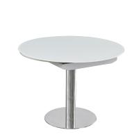 China Anti Scratch Modern Small Side Table , Multipurpose Stainless Steel Dining Table for sale